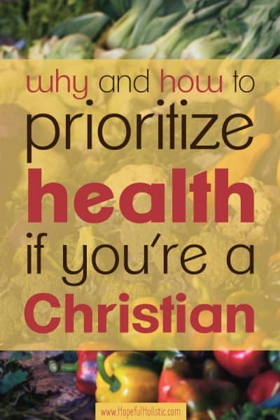 Why Christians should be the healthiest people on the planet (and why ...
